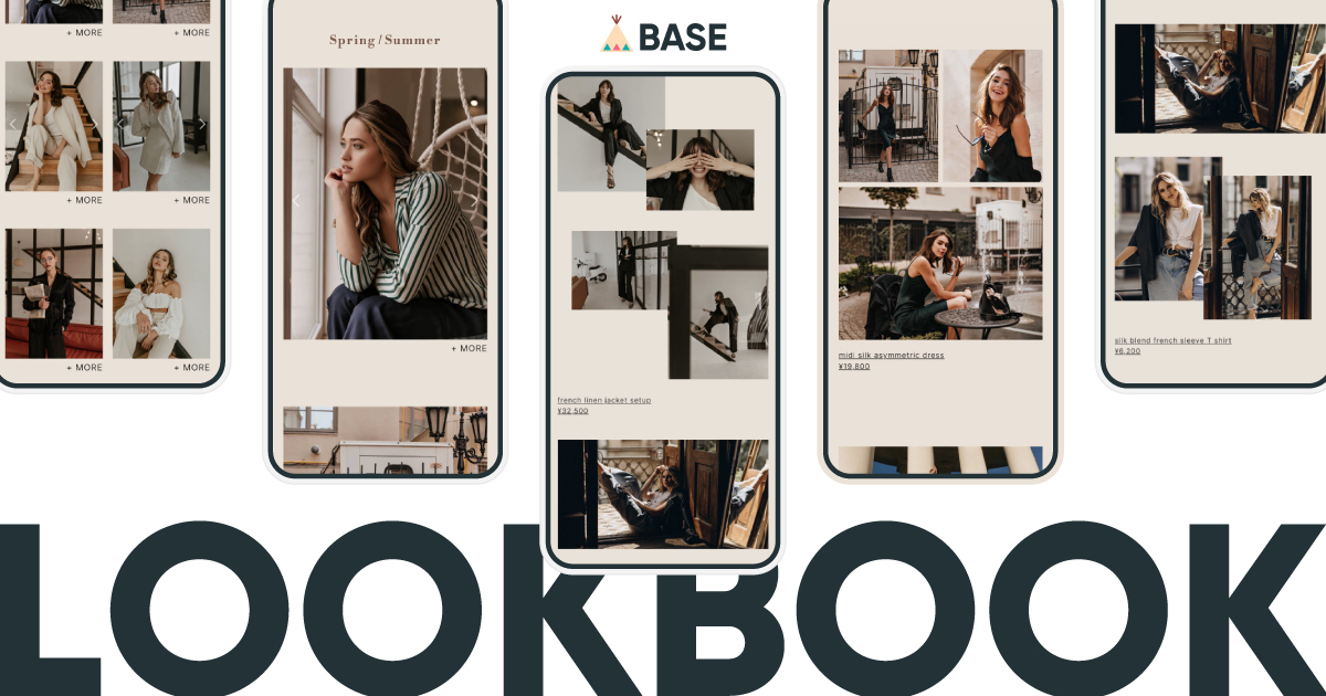 ネットショップ作成サービス「BASE」が、商品カタログが作成できる新テンプレート「LOOKBOOK」の提供を開始！ – ブランドの世界観を自由に表現できるデザイン機能を強化 – | BASE ...